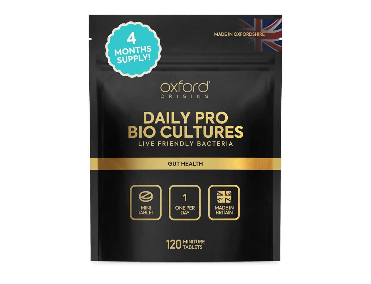 Daily Pro Bio Cultures 120 Tablets – Globalaya