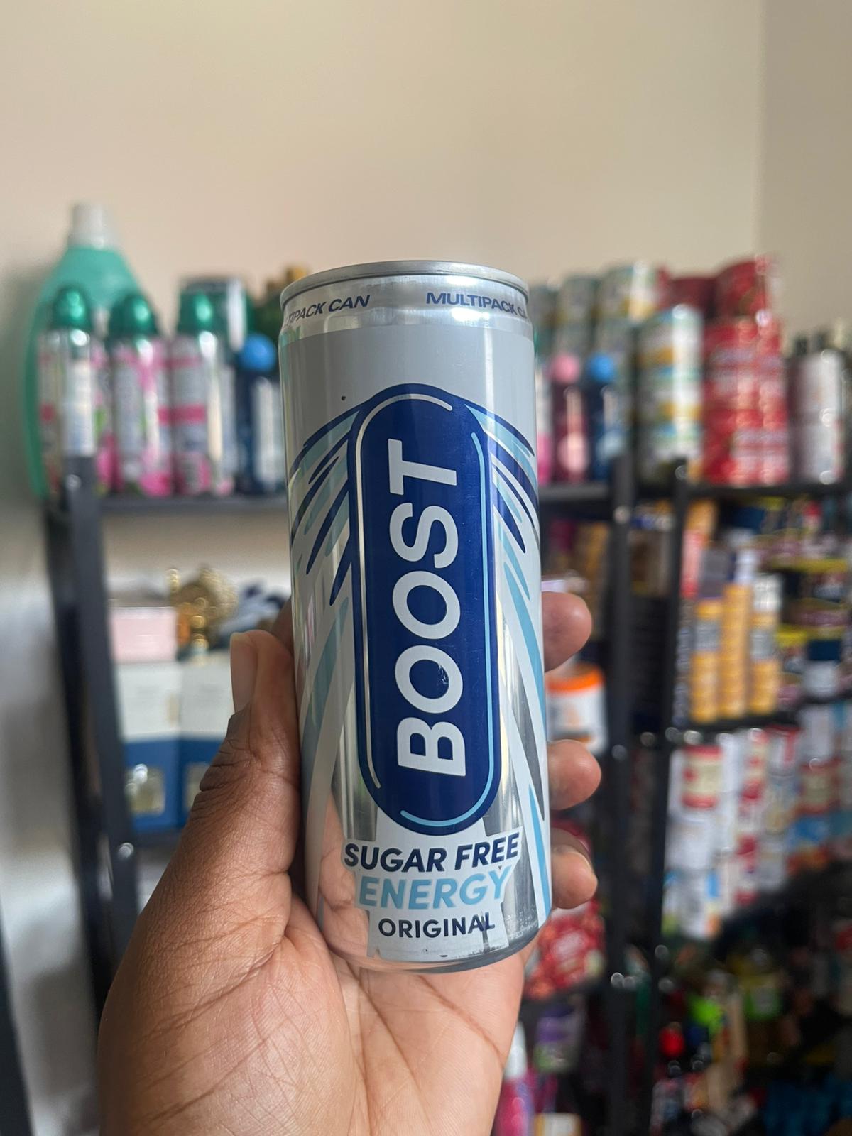 BOOST Energy drink Sugar Free – Globalaya