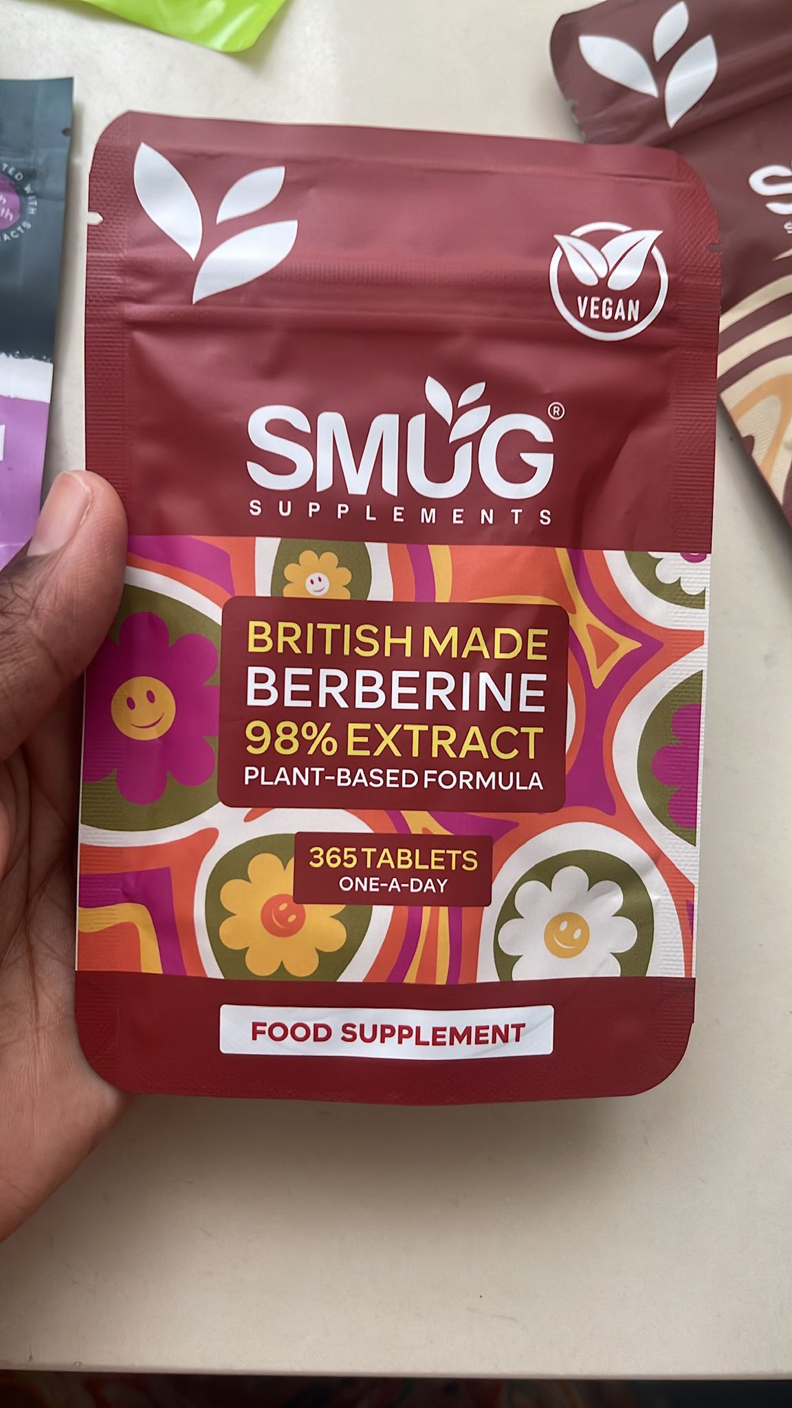 SMUG Supplements Berberine HCL British Made 98% Pure – Globalaya