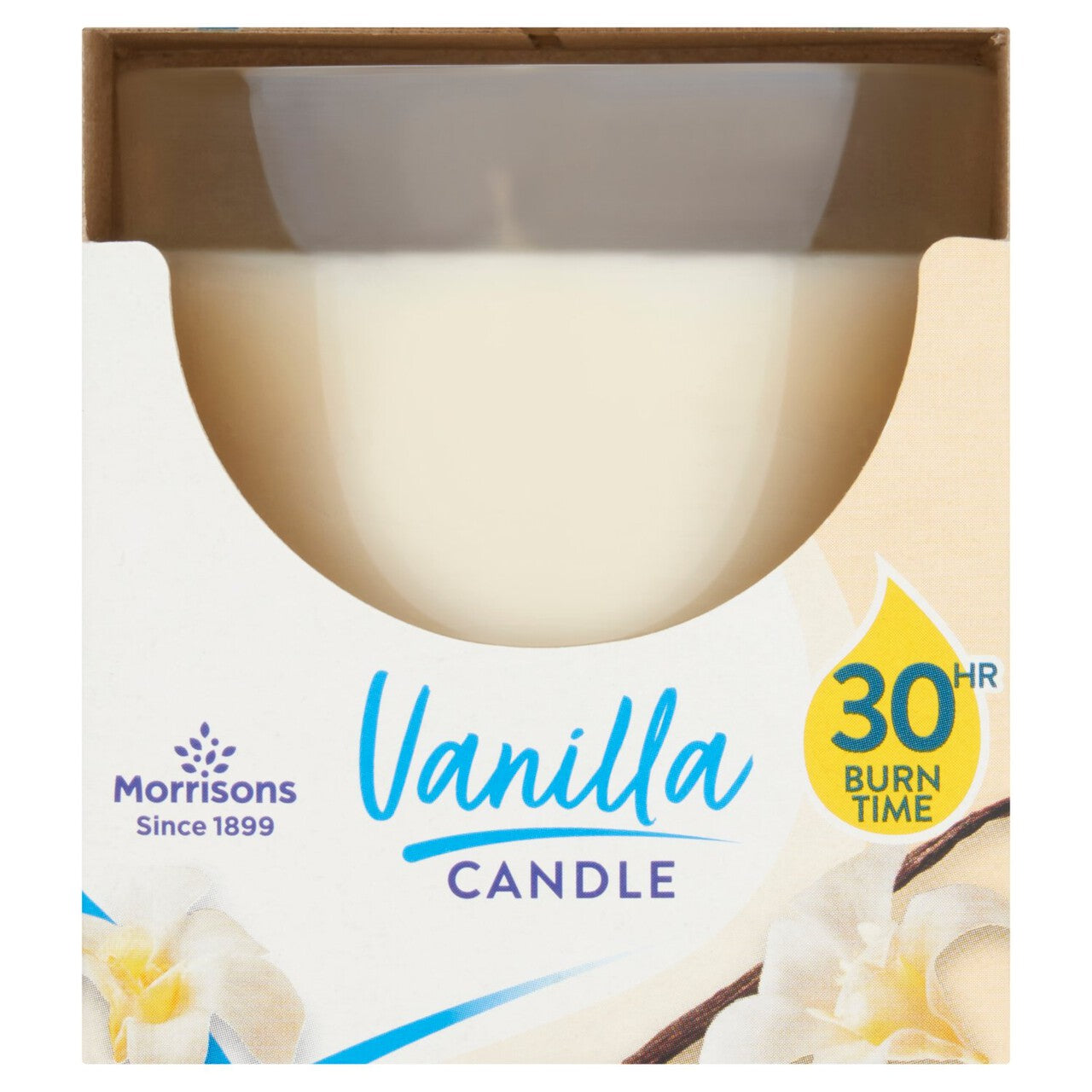 Morrisons Vanilla Candle – Globalaya